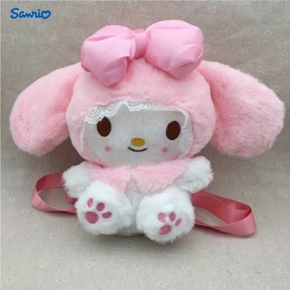 Sanrio | Bags | My Melody Plush Backpack | Poshmark